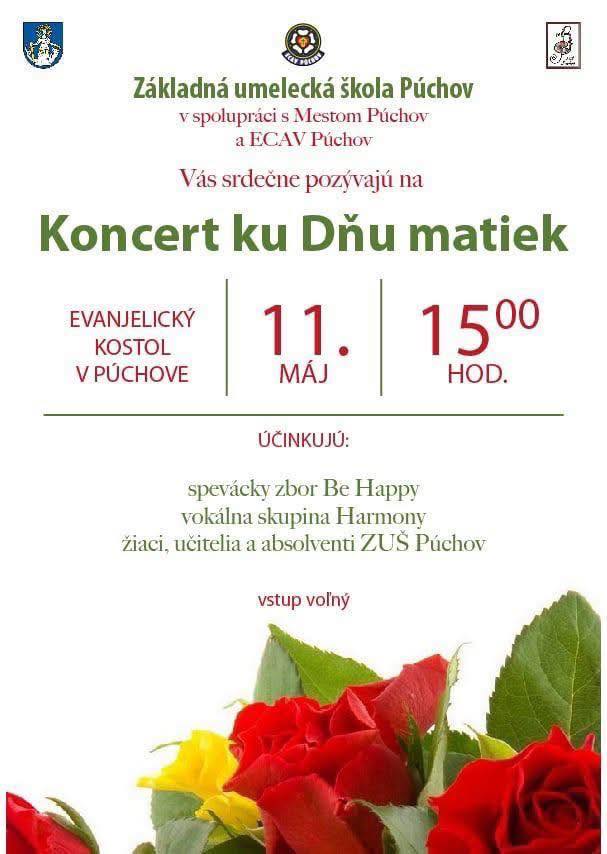 Koncert ku dňu matiek v Púchove